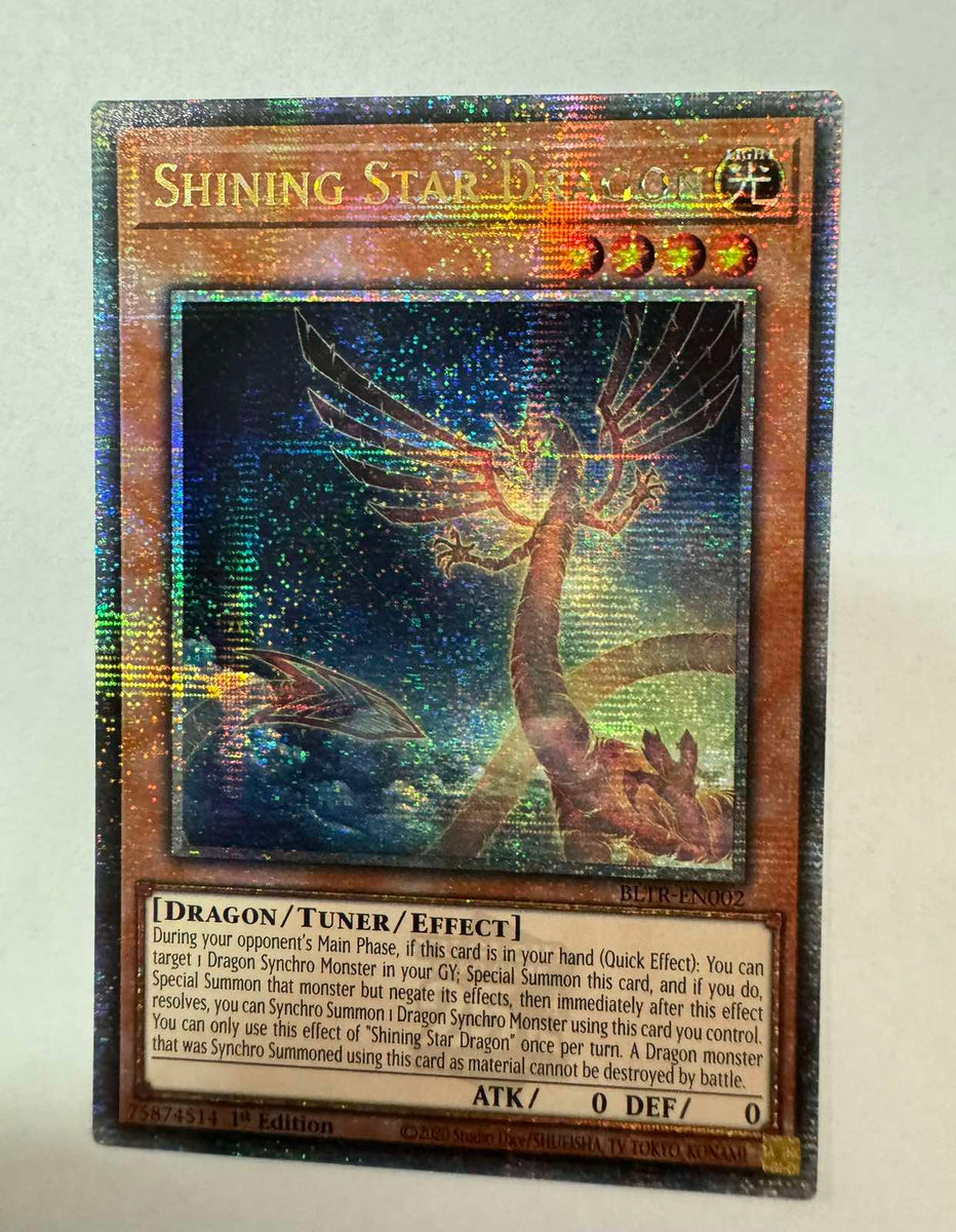 遊戯王 英語版 輝ける星の竜 25THレア BLTR EU版 予約 – トレカ屋 ANOTHER